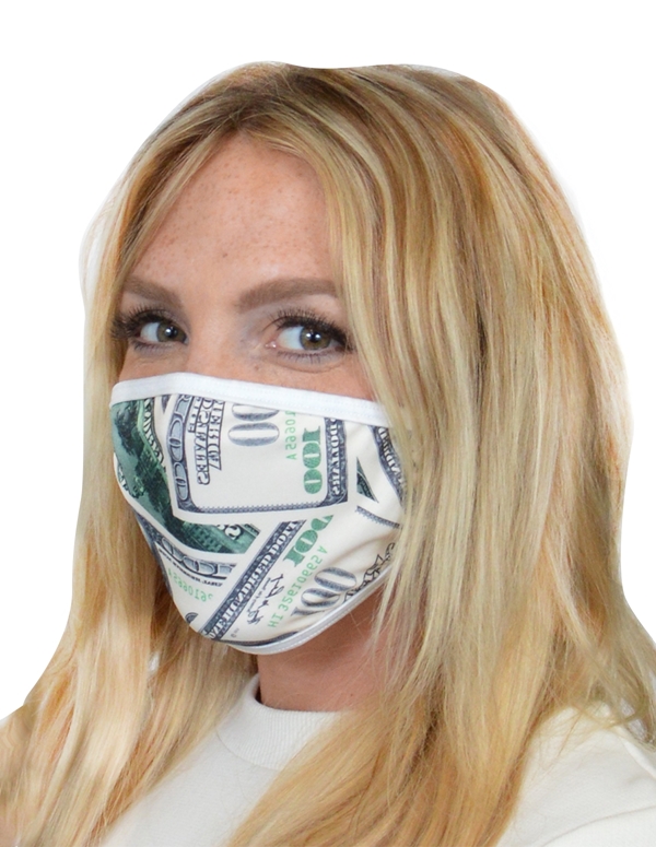 Money Face Mask - M210-04059 | Lover's Lane