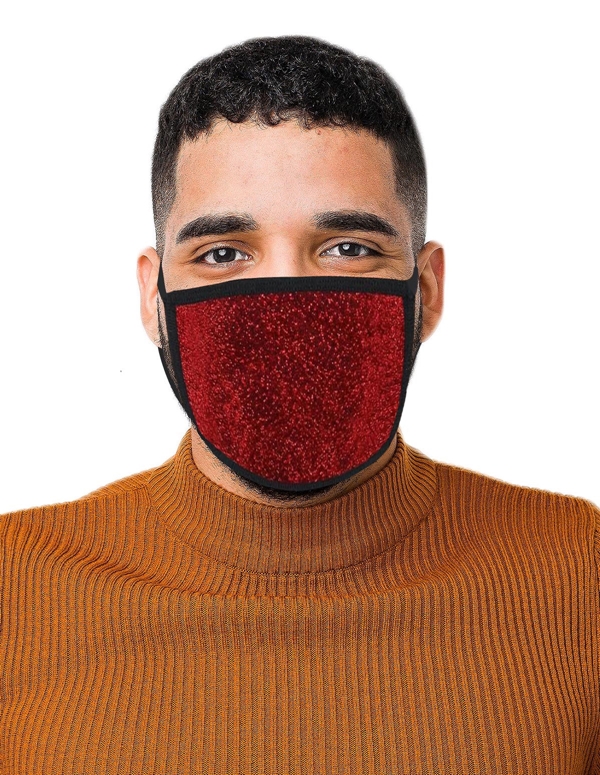 Glitter Fabric Face Mask - MSK-622-04150 | Lover's Lane
