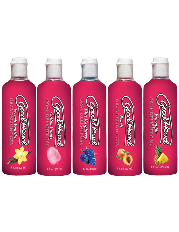 Goodhead Oral Delight Gel 5-Pack - 1361-70-BX-03017 | Lover's Lane