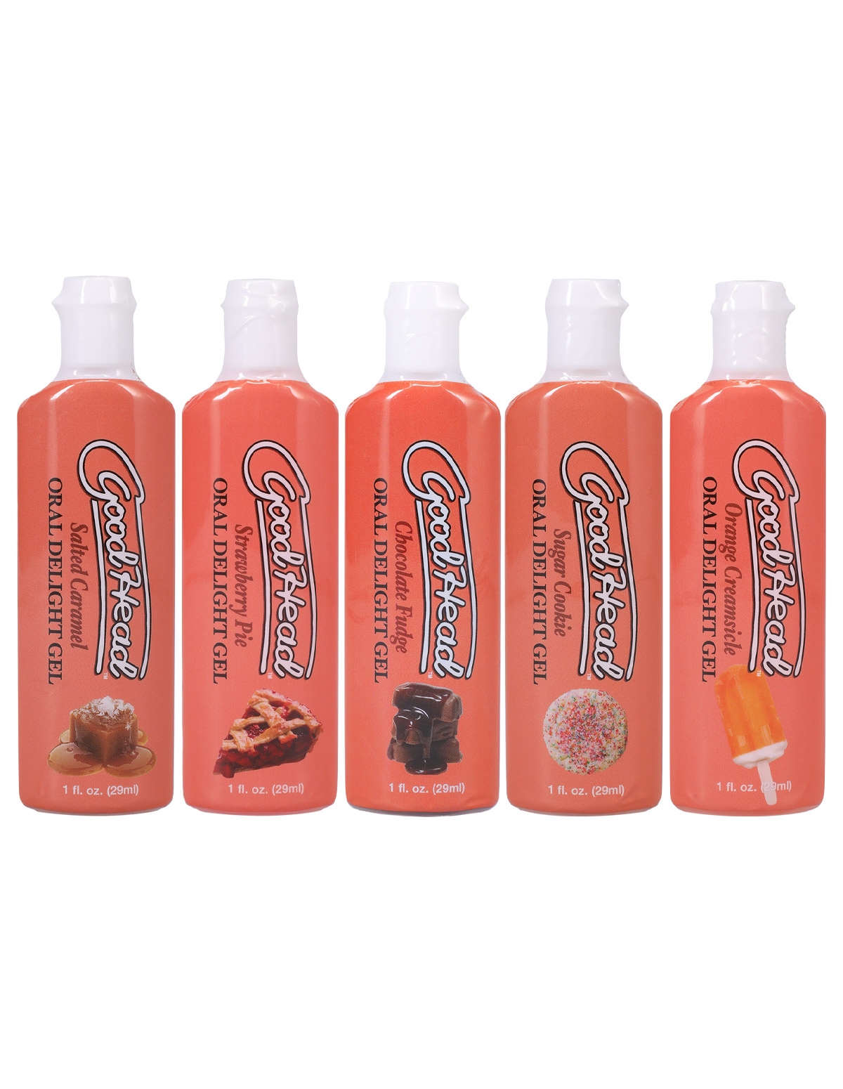 Goodhead Dessert Oral Delight Gel 5 Pack 1361 41 Bx 03017 Lovers Lane 