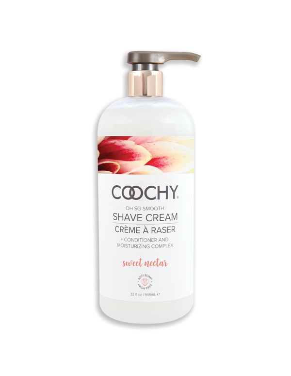Coochy Shave Cream - Sweet Nectar 32 Oz - COO1006-32-03039 | Lover's Lane