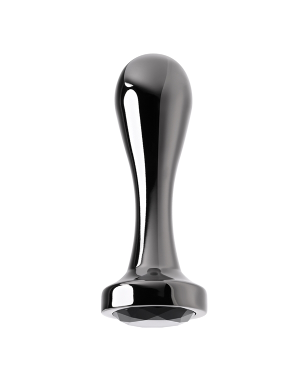 Gender X Black Pearl Metal Plug - GX-BP-0228-2-03146 | Lover's Lane