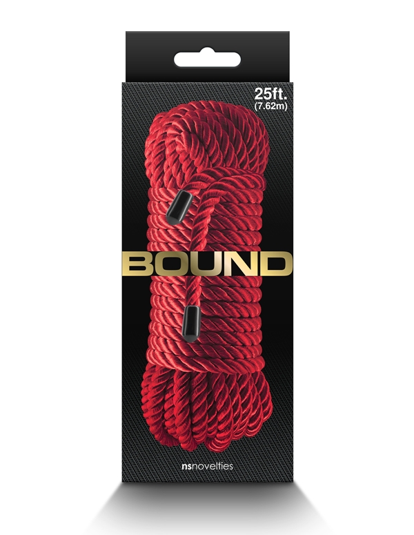 Bound 25Ft Red Bondage Rope - NSN-1300-06-03166 | Lover's Lane