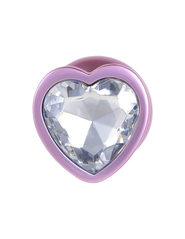 Fem Gem - Holographic Edition - Pink Plug W/ Clear Heart Gem Base - PB ...