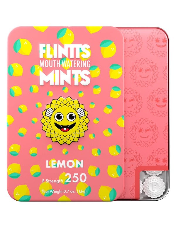 Flintts Mints Mouth Watering - Lemon Strength 250 - MP250LEM-05569 ...